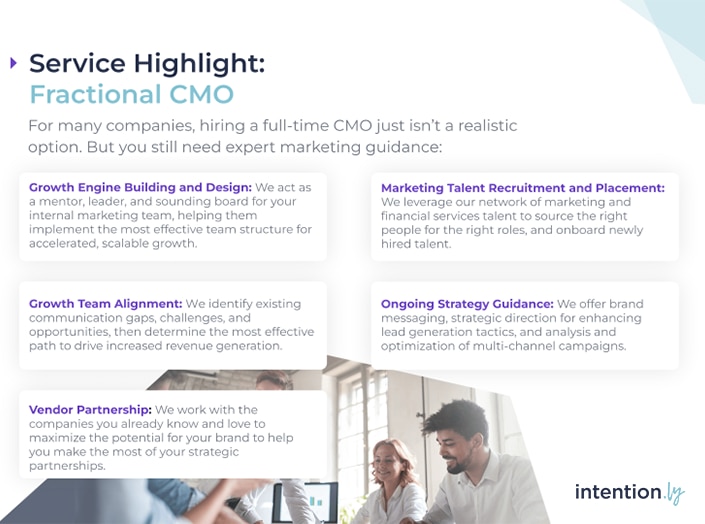Fractional CMO Services | Advisor Services